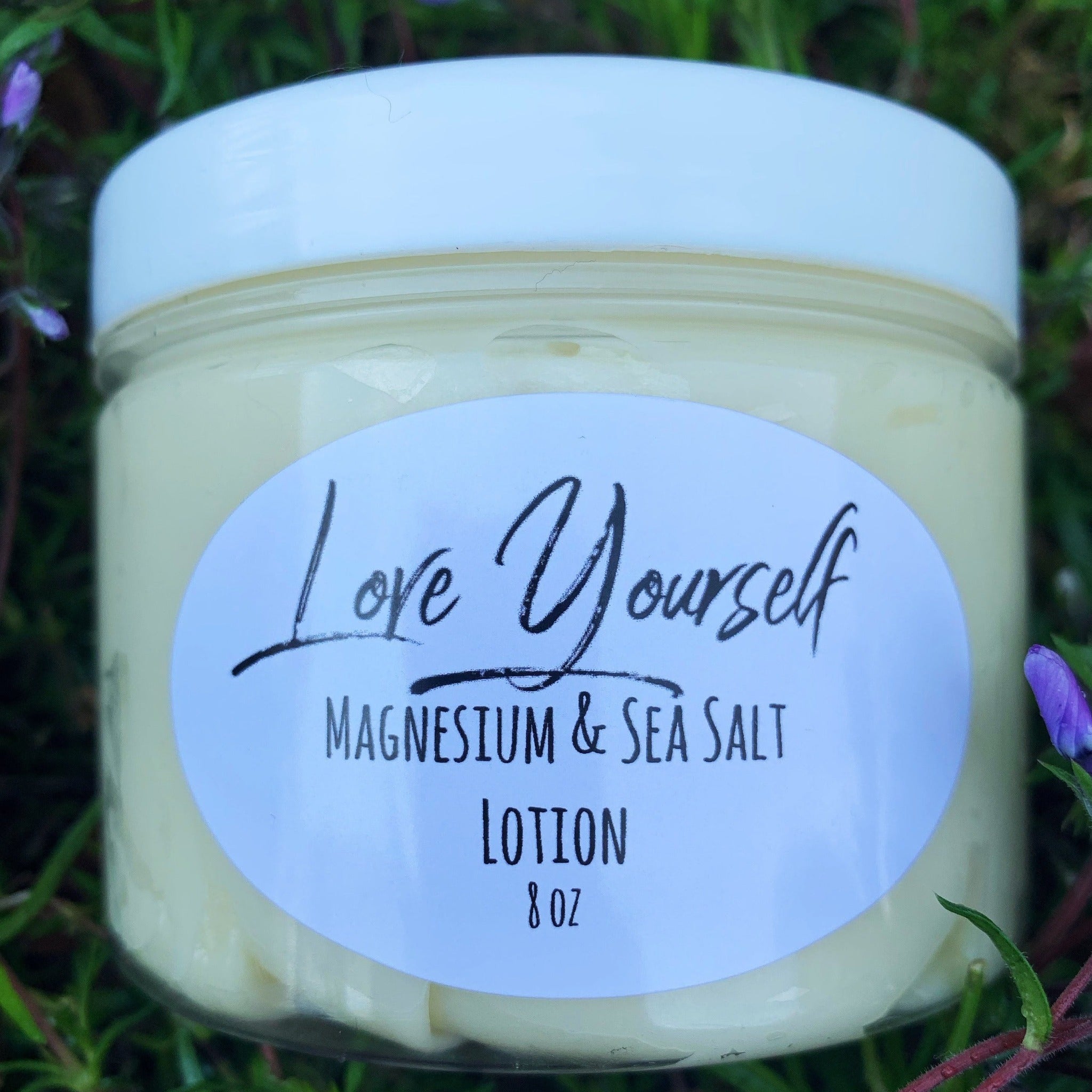 Magnesium Sea Salt Lotion – Love Yourself Body and Skin Care